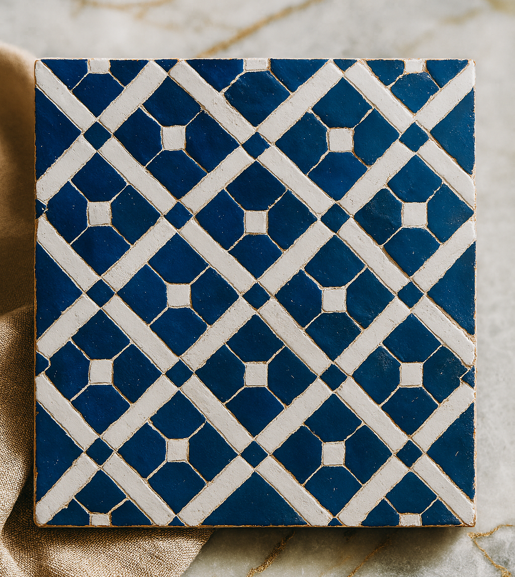 Marrakech riad Zellige tiles - Fesarts